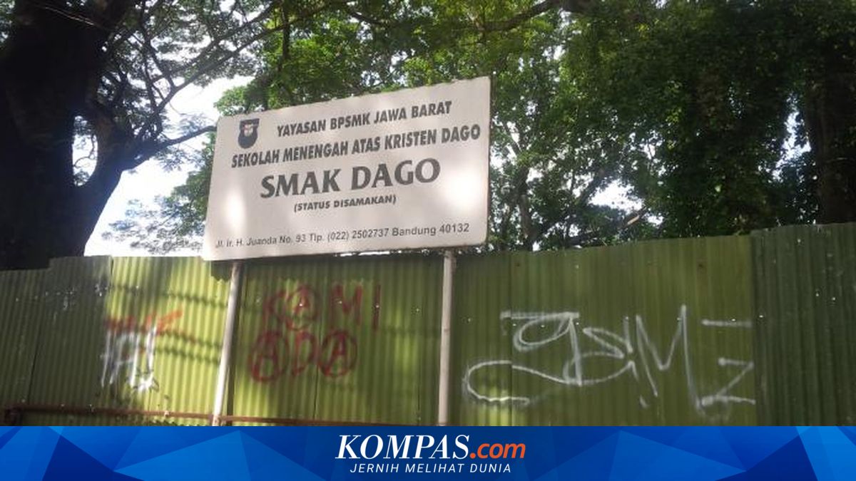 Eksekusi SMAK Dago Bandung Selesai Tanpa Pembongkaran Gedung