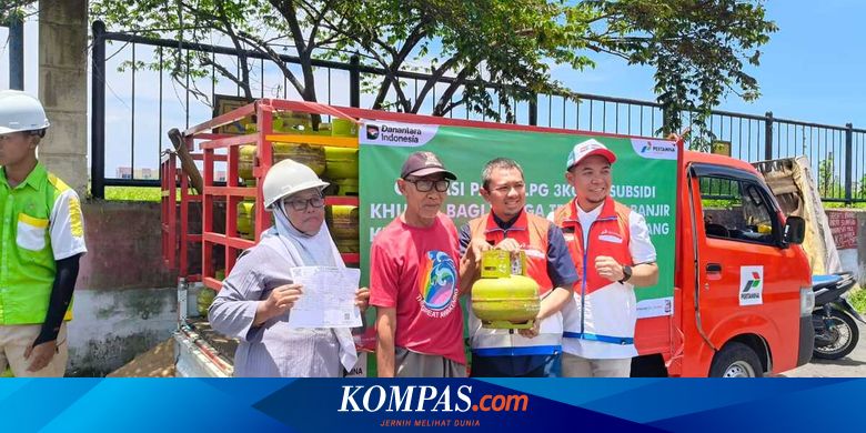 4.500 Tabung Elpiji 3 Kg Dipasok untuk Penuhi Kebutuhan Warga Terdampak ...
