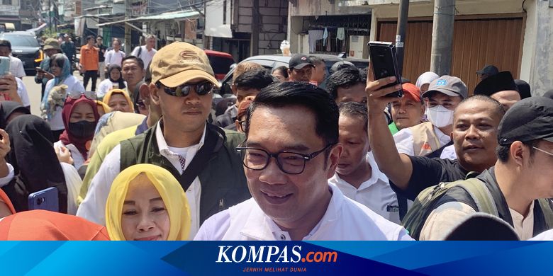 Elektabilitas Pramono-Rano Unggul dalam Survei SMRC, Ridwan Kamil: Kami Terus Blusukan
