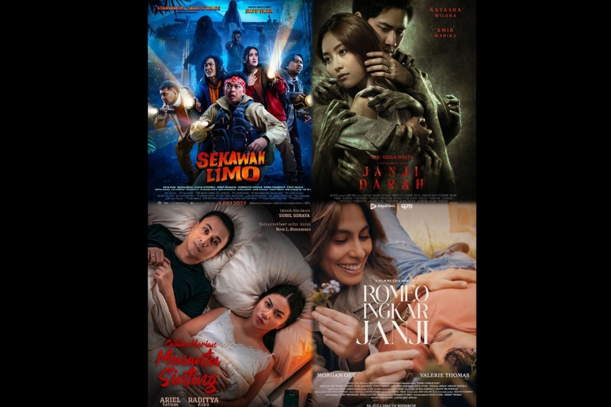 Deretan Film Indonesia yang Tayang Juli 2024