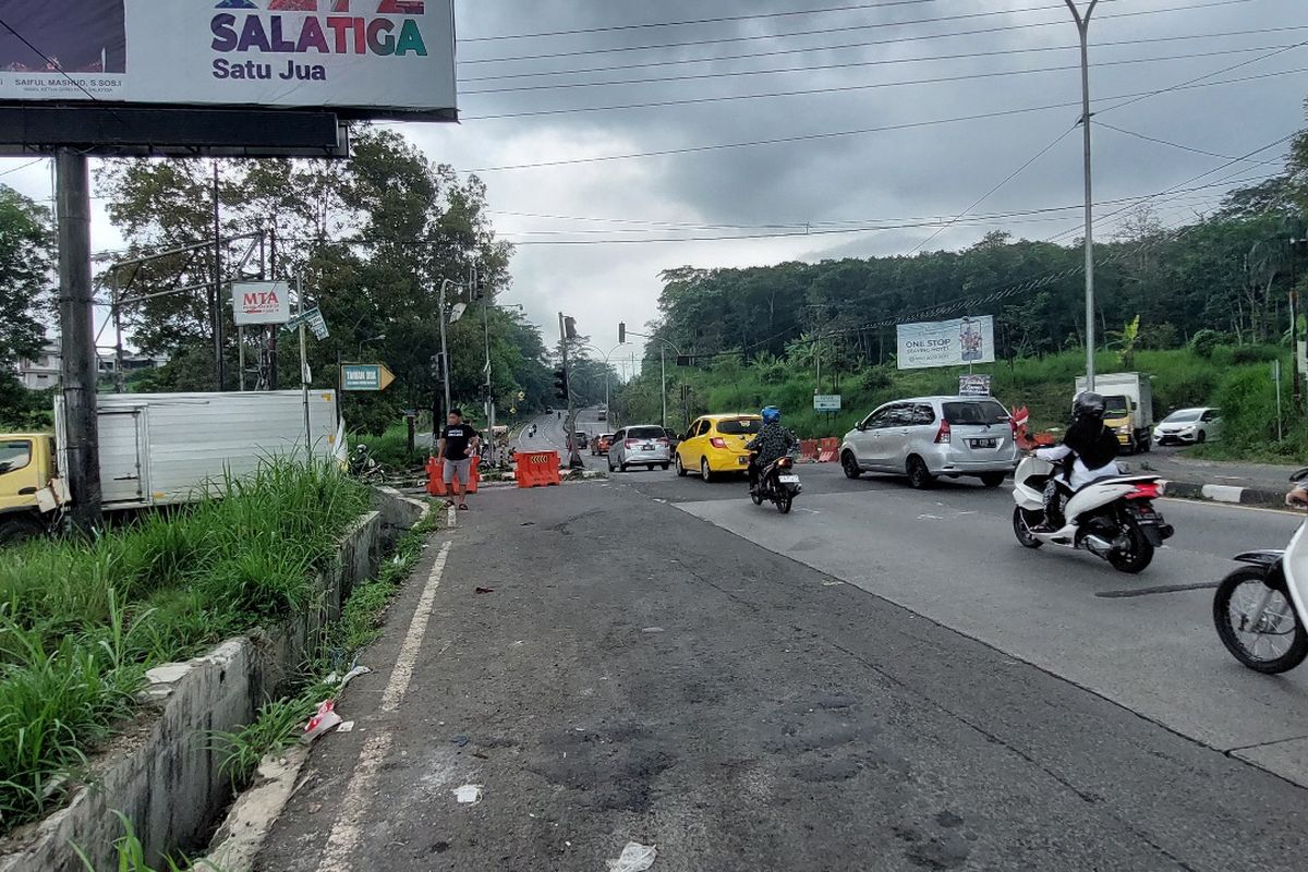 Rem Blong, Truk Tabrak Relawan Pengatur Lalu Lintas hingga Tewas di JLS Salatiga