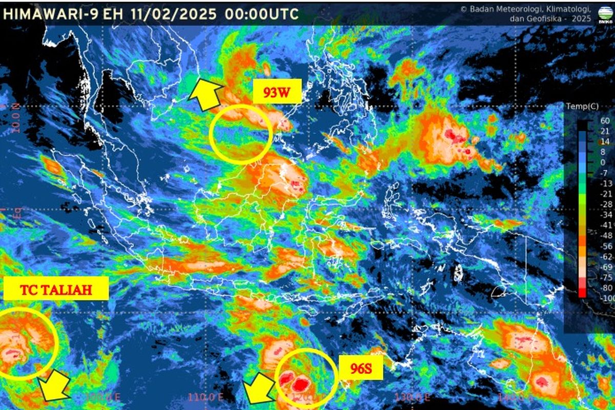 Indonesia Dikepung Siklon Tropis dan Bibit Siklon, Apa Dampaknya?
