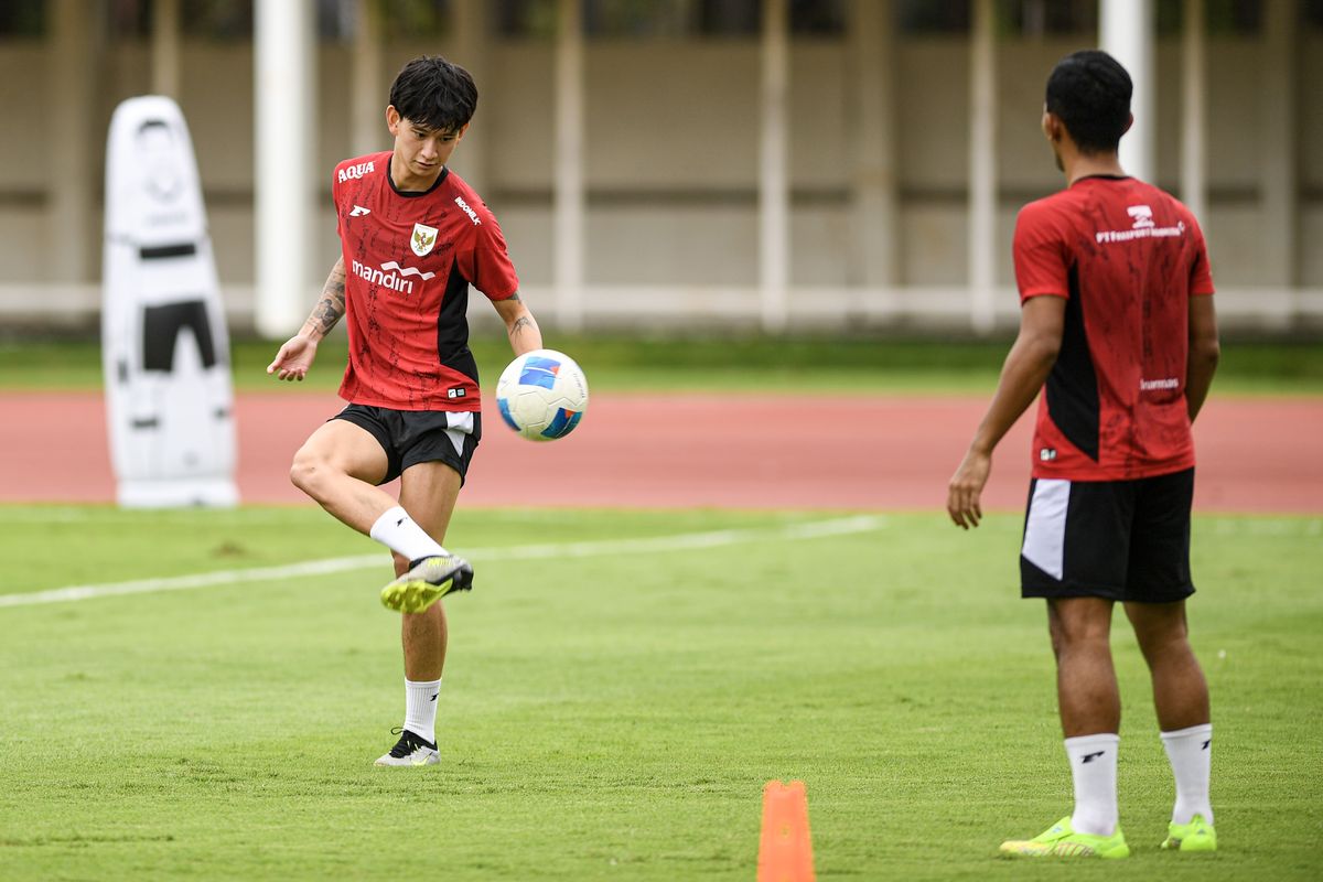 Luke Xavier Keet Latihan bareng Timnas U22 Indonesia, Bangga Garuda di Dada