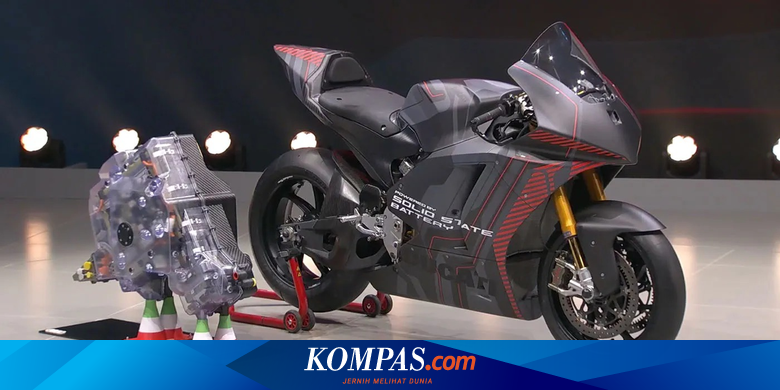 Motor Listrik Ducati V21L Uji Coba Pakai Baterai Solid-State
