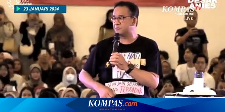 Anies Sebut Pengangkatan Guru Honorer Lebih Penting Ketimbang IKN