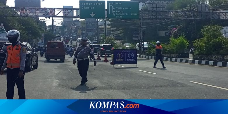 Polisi Berlakukan Ganjil Genap di Puncak Bogor Selama Nataru, Ini Jadwalnya