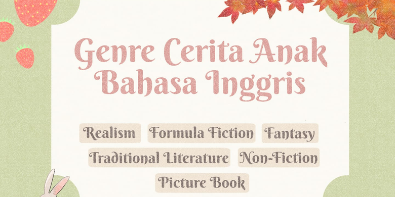 Macam-Macam Genre Cerita Anak Bahasa Inggris