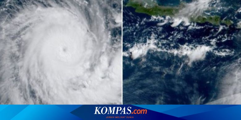 Penjelasan BMKG soal Mata Badai Siklon Tropis Olga yang Telah Terbentuk ...