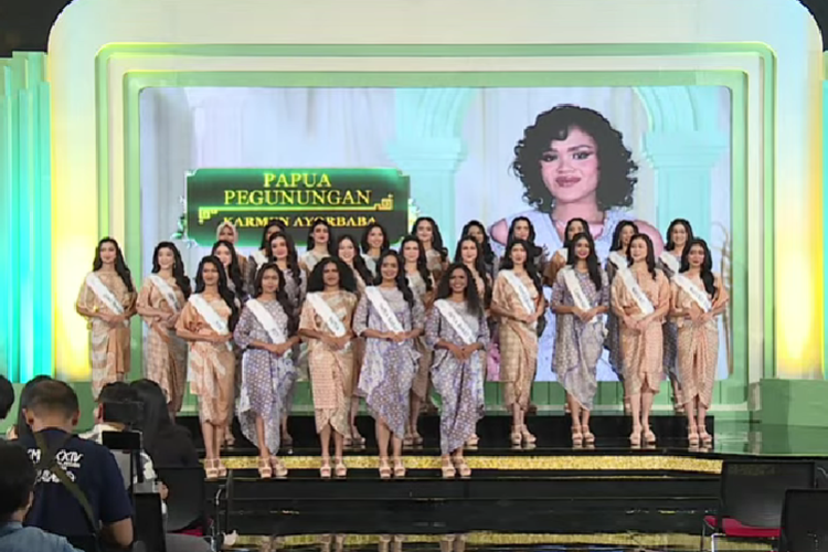 Foto : 38 Finalis Miss Indonesia 2025 Diumumkan, Tidak Ada Merince Kogoya