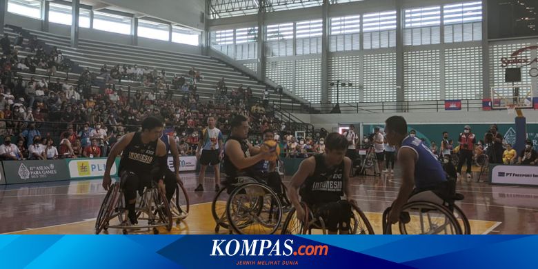 Hasil Basket Kursi Roda 3x3 ASEAN Para Games 2022: Baru Debut, Indonesia Raih Perunggu!