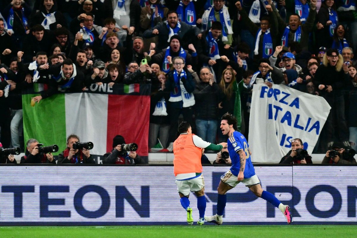 Hasil Italia Vs Irlandia Utara 2-0, Sandro Tonali Tampil Gemilang