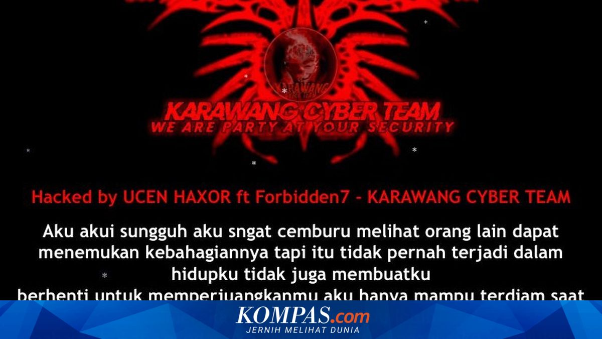 Situs Web PPID Pemkab Pemalang Diretas, Kali Kedua di Bulan September