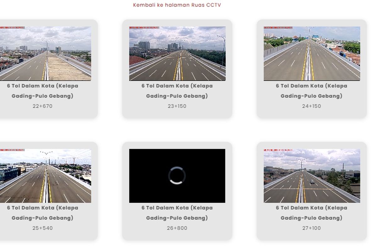 Hindari Macet di Tol, Simak Cara Cek CCTV secara "Online"