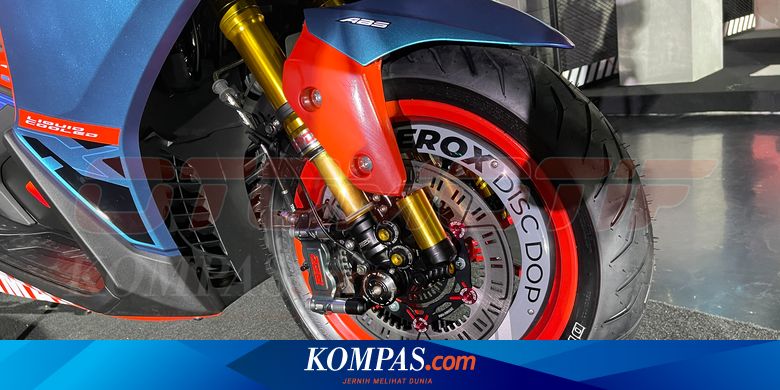 Modifikasi Yamaha Aerox Alpha Pakai Part Aftermarket NMAX
