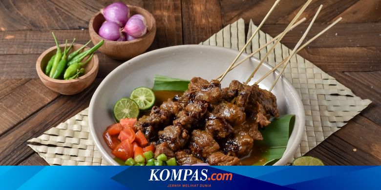 15 Ragam Sate Khas Indonesia, Ada Sate Lalat dan Sate Kere