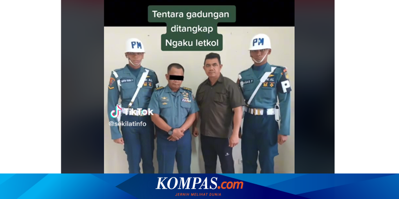 Berita Harian Prajurit Tni Al Gadungan Pangkat Letkol Terbaru Hari Ini ...