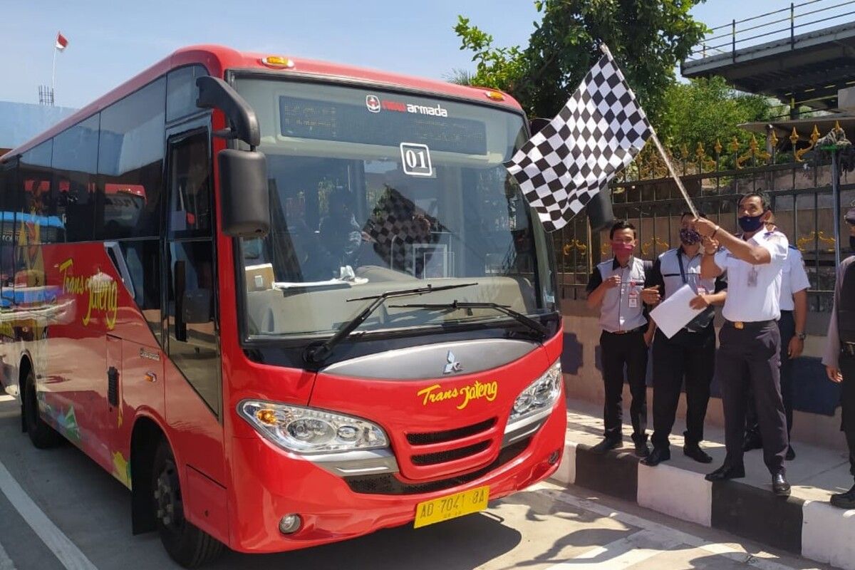 Bus Trans Jateng Koridor Solo-Sragen Beroperasi, Tarif Gratis 9 Hari ke ...