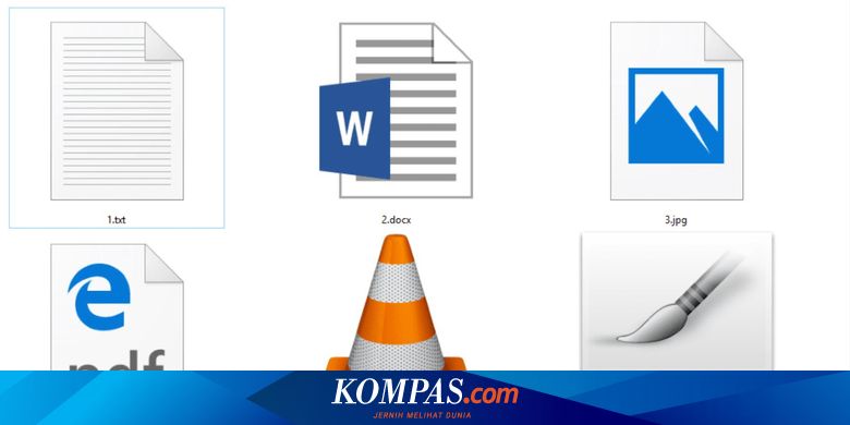 6 Macam Ekstensi File untuk Menyimpan Data
