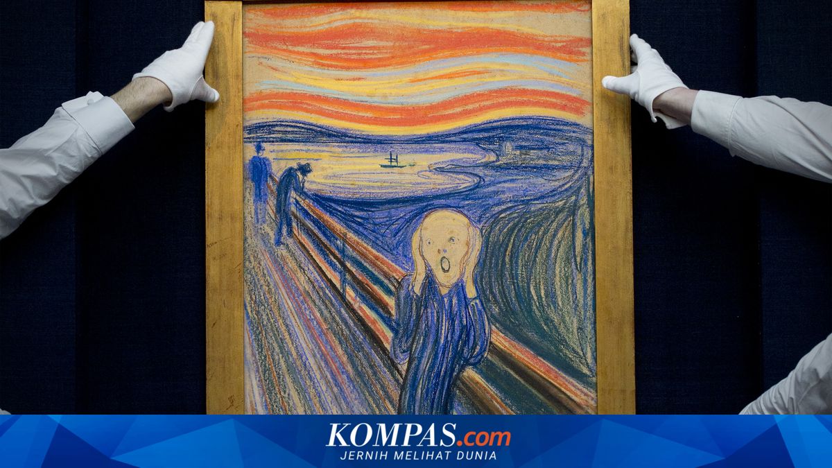 Lukisan "The Scream", Kecemasan Edvard Munch, dan Senja Merah Krakatau