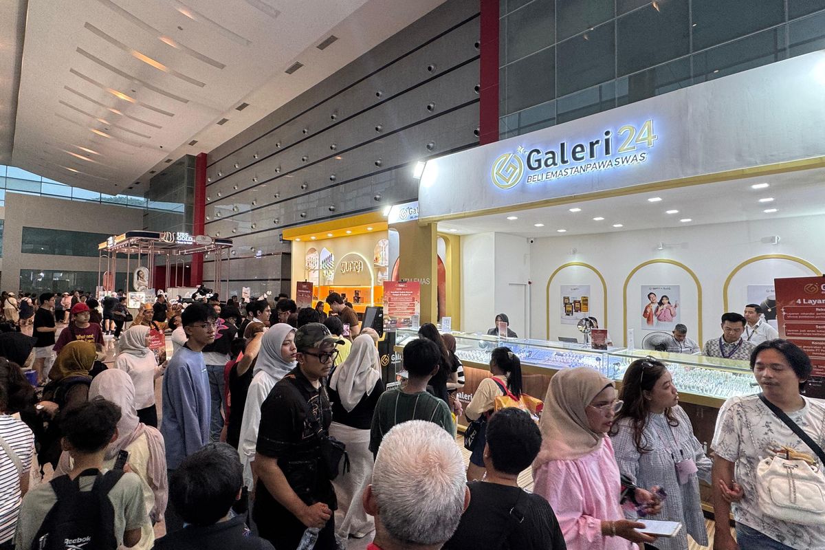 Galeri 24 Beri Diskon Emas Rp 22.000 per Gram di Jakarta Fair 2026