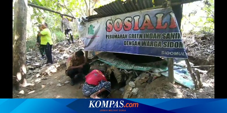 Kisah Mbah Nyoto, 7 Tahun Tinggal di Lubang Tanah Dekat Kuburan Madiun