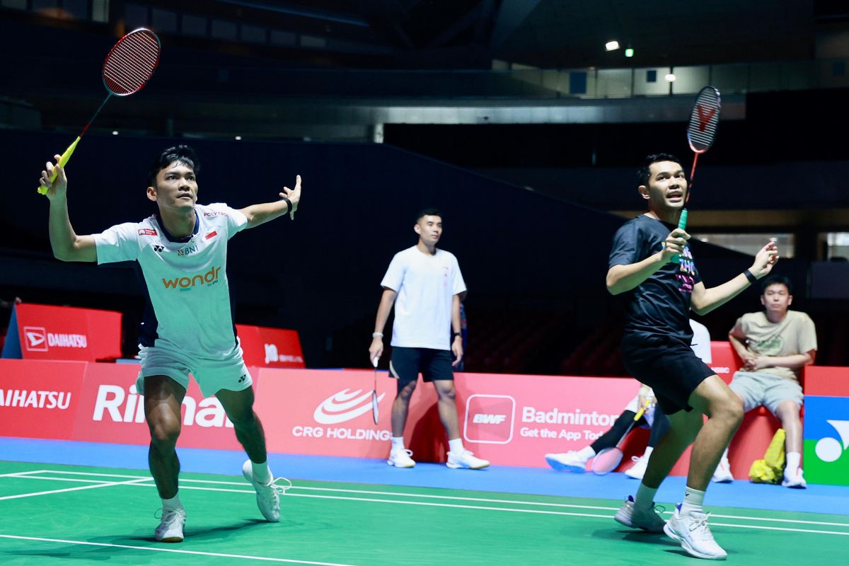 Hasil Japan Open 2025: Debut Manis Fajar/Fikri, Menangi Duel Merah Putih