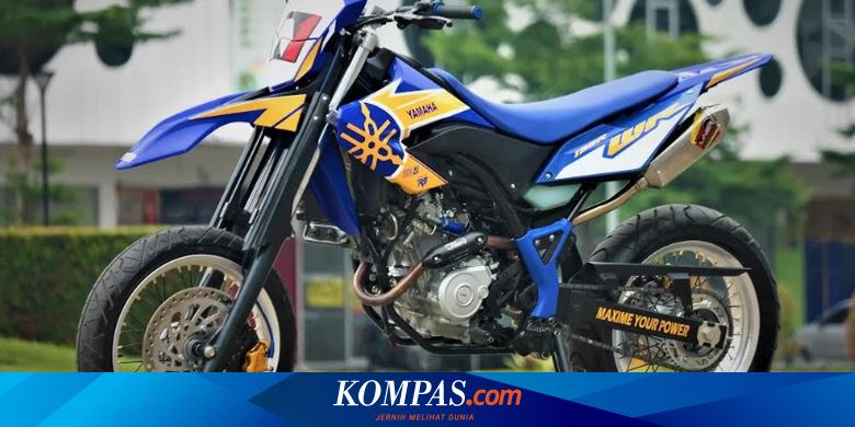 Modifikasi Simpel Yamaha WR 155R Supermoto