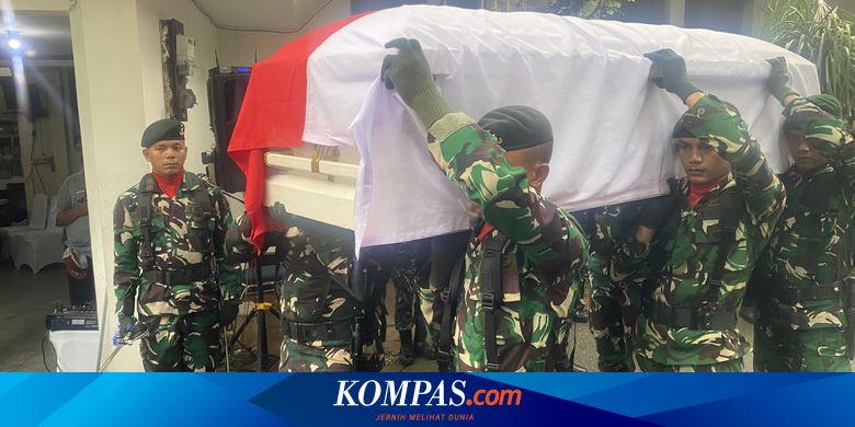 Eks Jaksa Agung Abdul rahman Saleh Selesai Disemayamkan, Langsung Dibawa ke TMP Kalibata