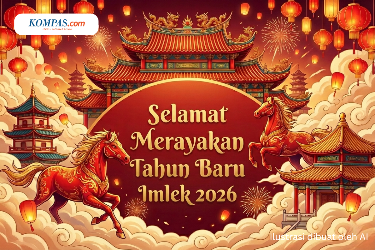 50 Ide Caption Ucapan Selamat Imlek 2026 Berisi Doa dan Harapan