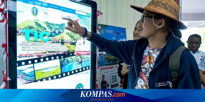 Menparekraf Resmikan TIC Bandara Sentani Bersistem "Barcode", Diklaim ...
