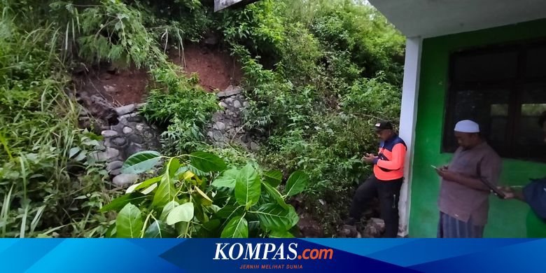 SMPN 1 Arjasa Terkena Longsor, BPBD Imbau Warga Waspada