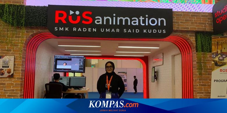 Siswa SMK RUS Kudus Kelas 11 dan 12 Bikin 4 Karya Animasi