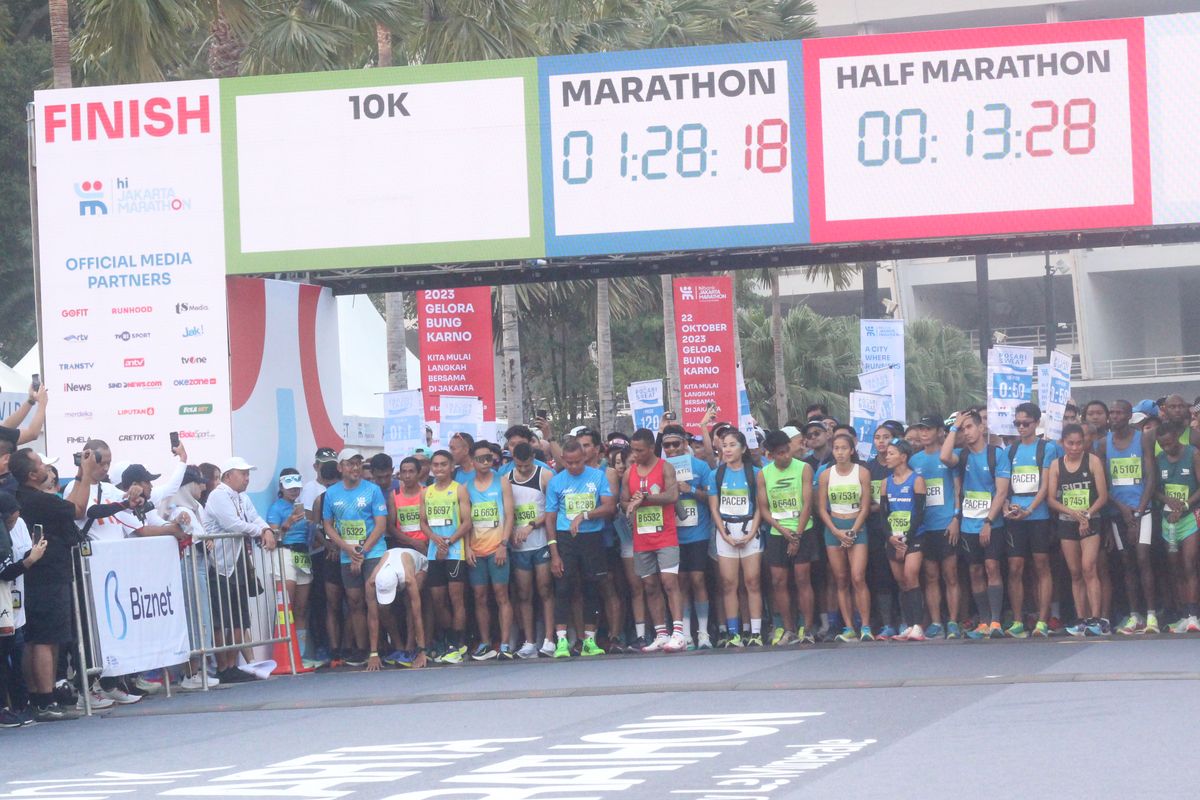 Jakarta Marathon 2023, Konsep Carbon Neutral demi Lingkungan Hidup ...