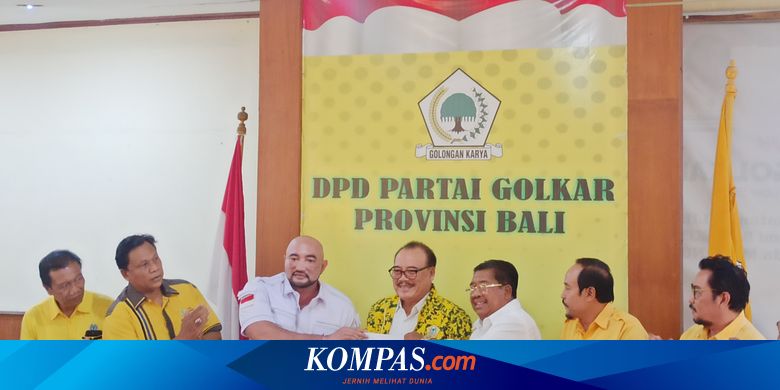 Golkar Resmi Usung De Gadjah-PAS pada Pilkada Bali