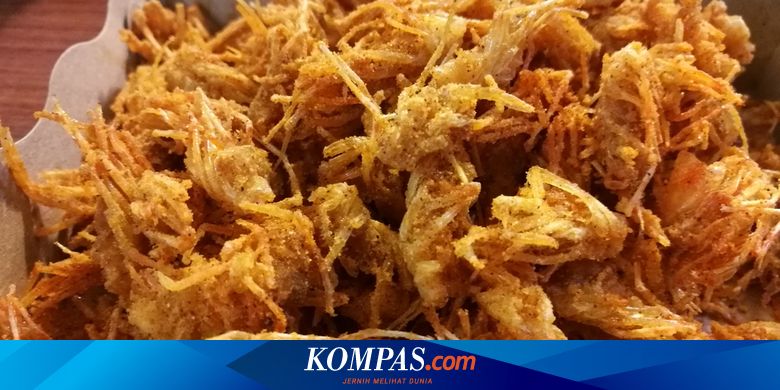 Jangan Buang Kepala Udang, Coba Bikin Kepala Udang Goreng Crunchy