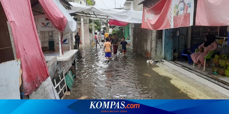 "Update" Banjir Jakarta Kamis Pagi, 2 RT dan 17 Jalan Masih Terendam