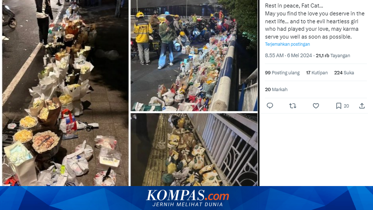 Soal Kasus Fat Cat di China, Polisi Sebut Mantan Pacar Tidak Bersalah