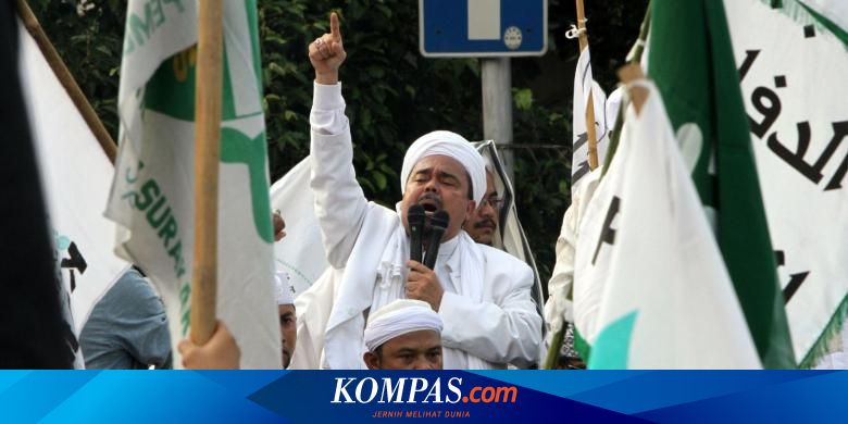 Rizieq Shihab Imam Besar FPI Seumur Hidup