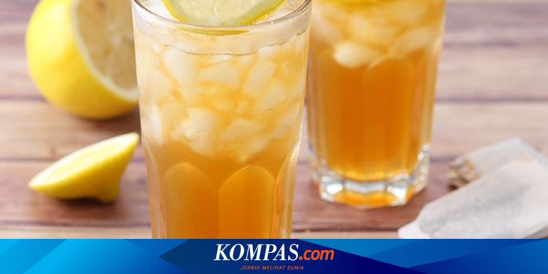 Resep Lemon Tea, Bikin Stok Minuman Dingin di Kulkas