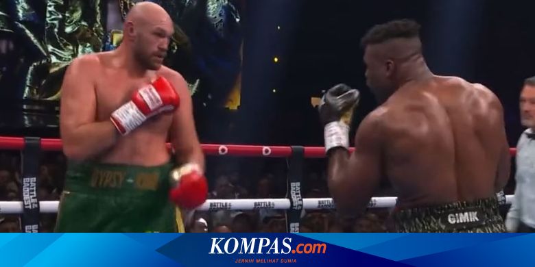 Hasil Fury Vs Ngannou, Eks Juara UFC Sempat Jatuhkan The Gypsy King