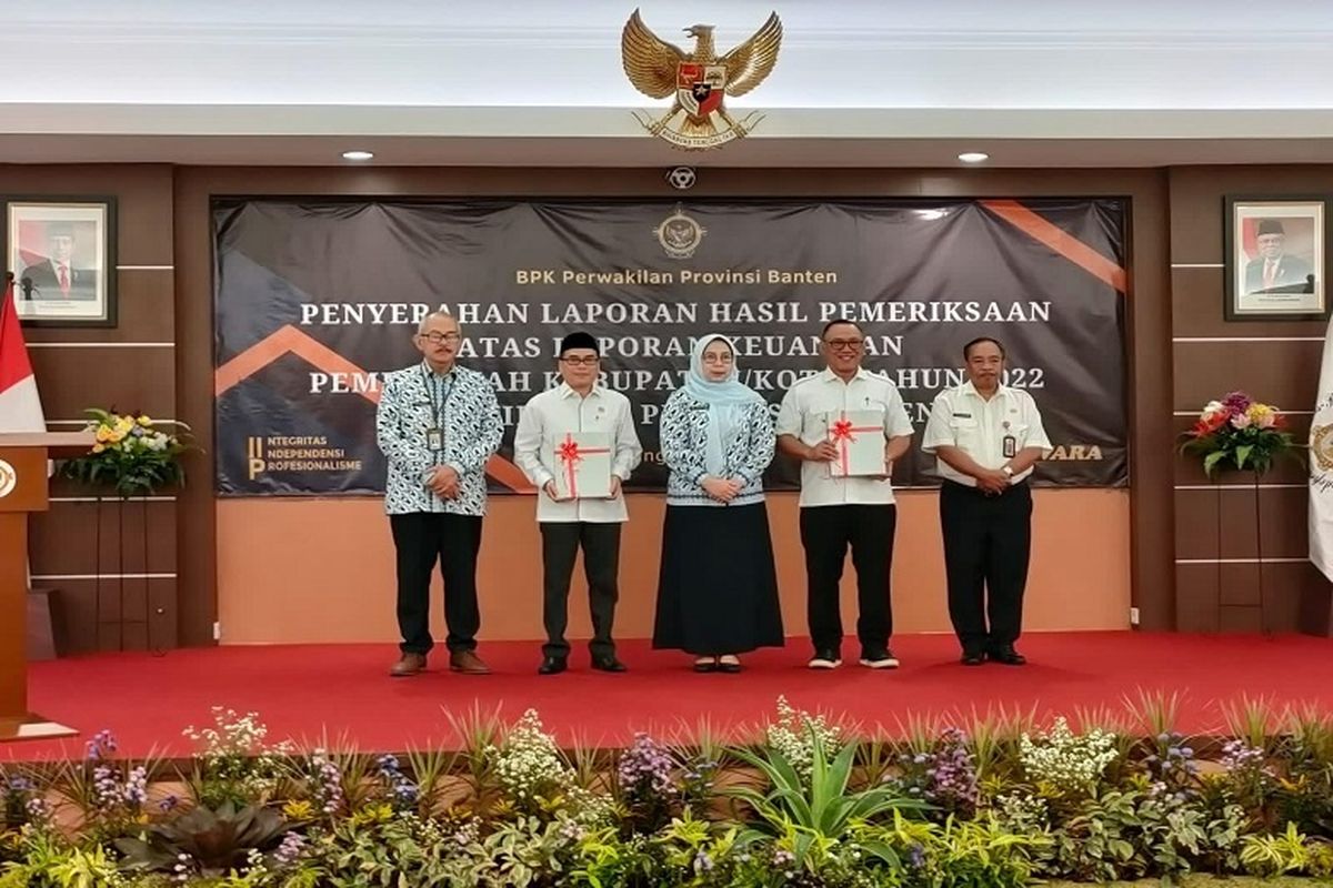 Pemkot Cilegon Raih Opini WTP 10 Kali Berturut-turut, Walkot Helldy: Hasil Kerja Keras Seluruh ...