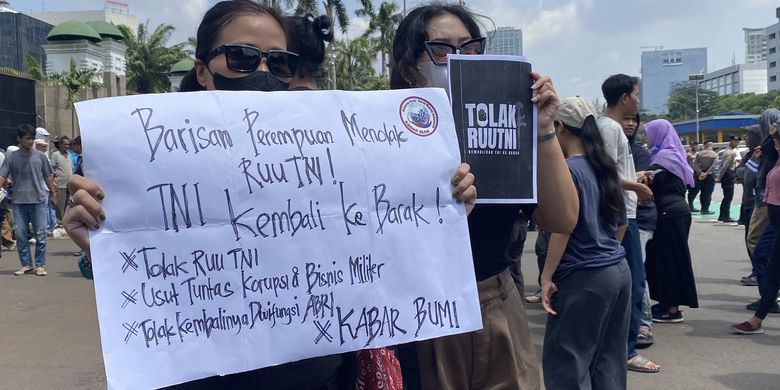 Kecewa RUU TNI Disahkan, Mahasiswa Akan Gelar Demo Besar-besaran di ...