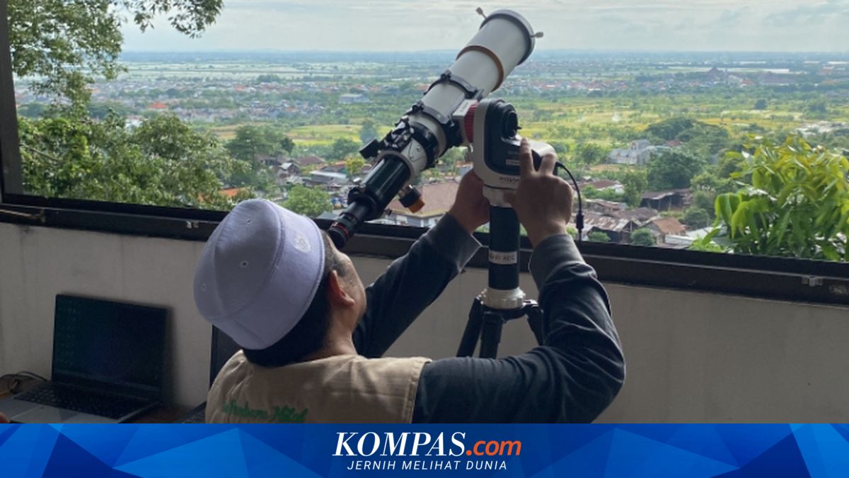 LFNU Gresik Pantau Hilal Idul Fitri di Bukit Condrodipo