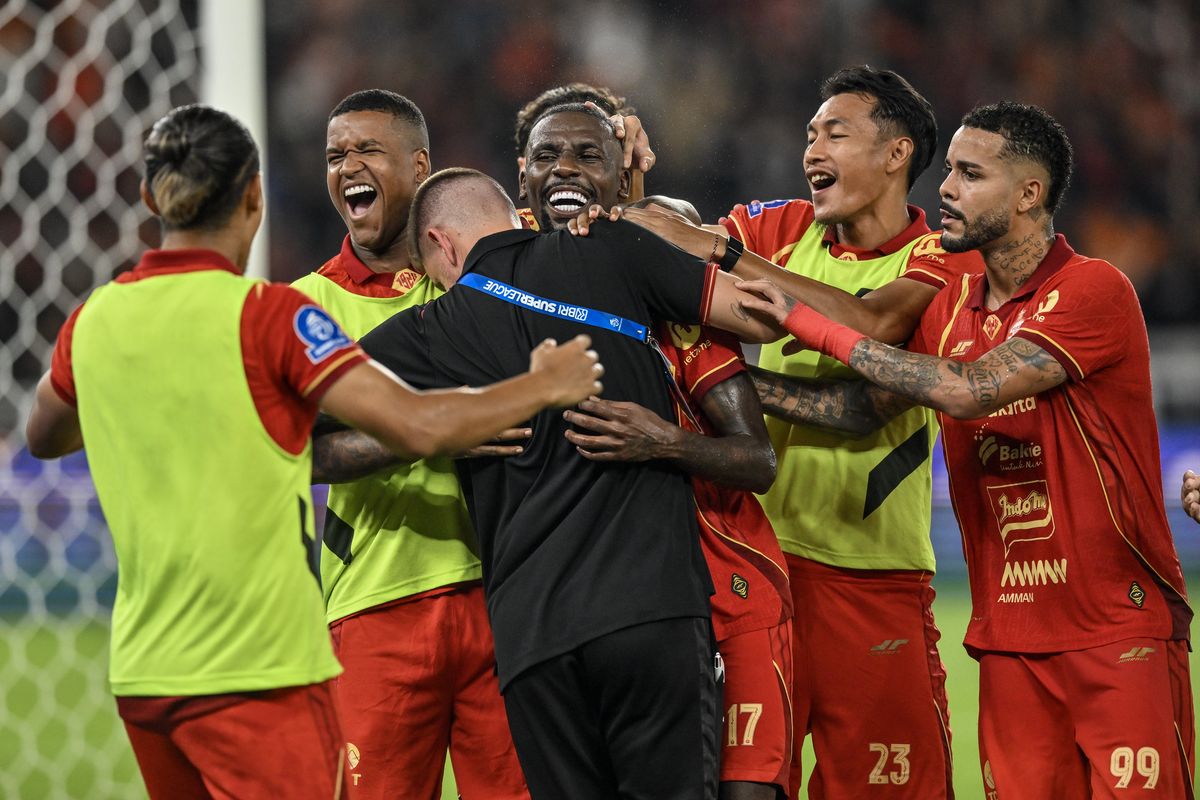 Hasil HT Bhayangkara FC Vs Persija 1-1: Rayhan Hannan Cetak Gol Kilat
