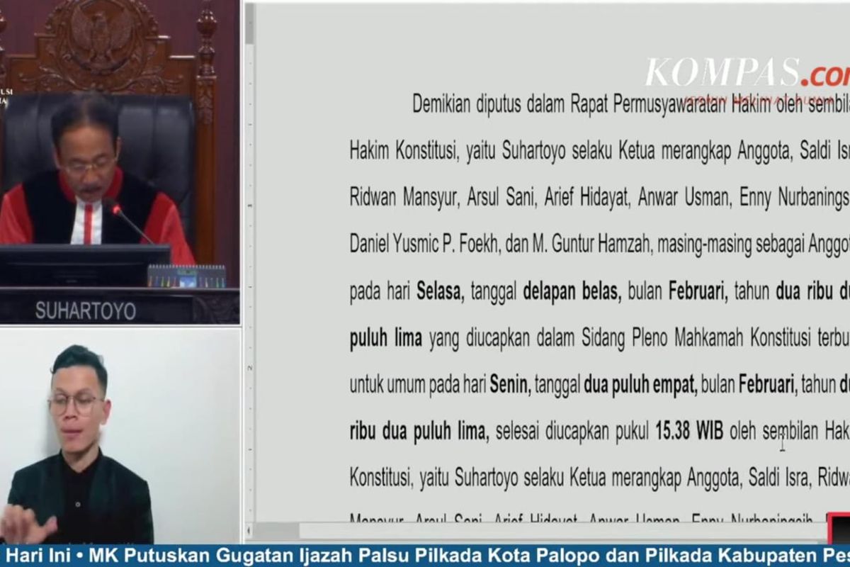 MK Tolak Gugatan Madri Pani di Pilkada Berau, Sri Juniarsih-Gamalis Menang