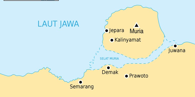 Kedudukan Selat Muria yang Menjadi Pelabuhan Kerajaan Demak