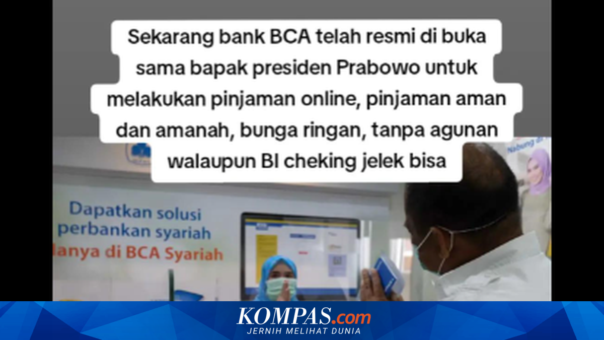 Ramai soal BCA Buka Pinjaman "Online" Tanpa Agunan, Ini Kata Bank
