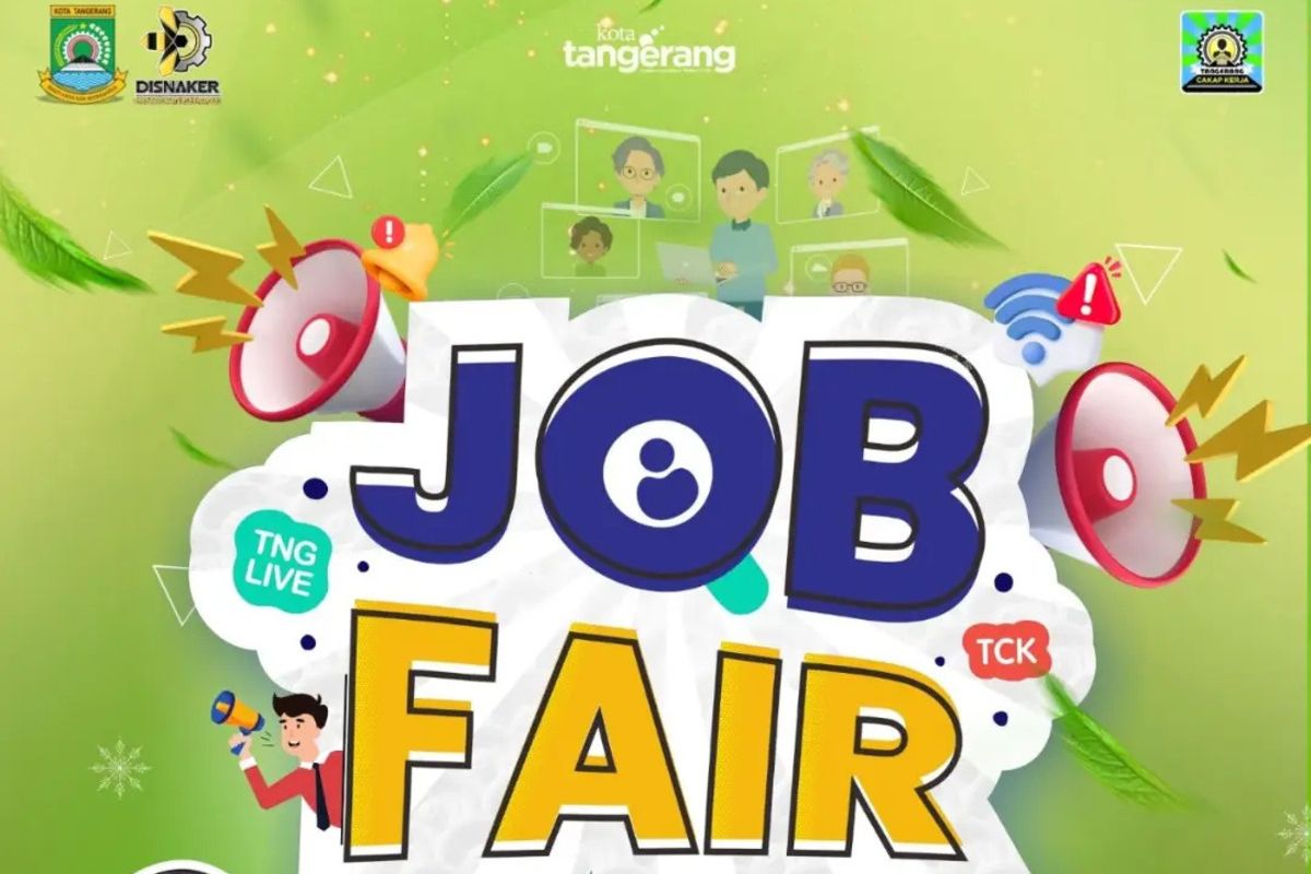Job Fair Online Kota Tangerang Digelar 18-30 Mei 2026, Ini Cara Daftarnya