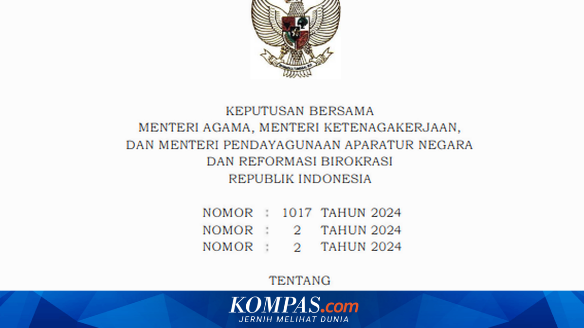 Daftar Tanggal Merah dan Cuti Bersama 2025, Unduh SKB 3 Menteri ...