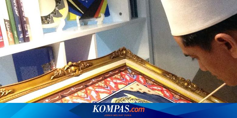 Kisah Bangga Riyanto, Saat Lukisannya Dijadikan Kenang-kenangan Untuk ...